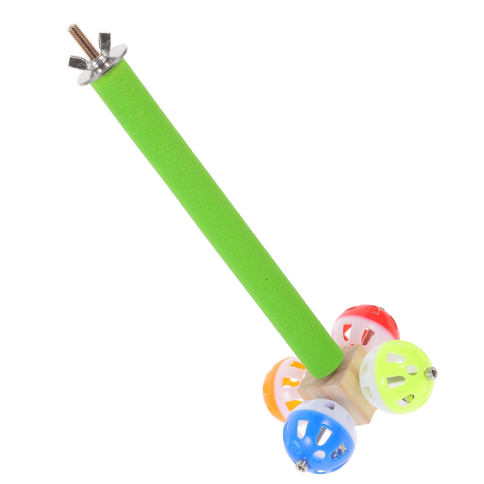 ELAYARD Bird Standing Stick Wooden Set for Parrot Intelligence ...