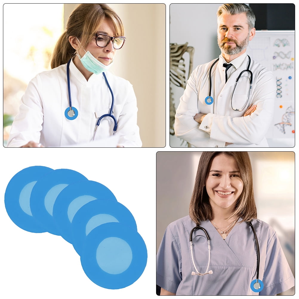 ELAYARD Blue Silicone Non-medical Stethoscope Head Covers 12Set for Doctors and Nurses - Walmart.com