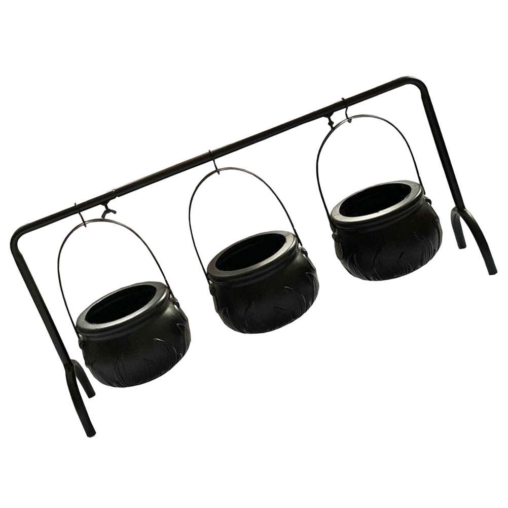 ELAYARD Buckets for Sweets and Treats 1 Set (3 Buckets + 1 Rack) for ...