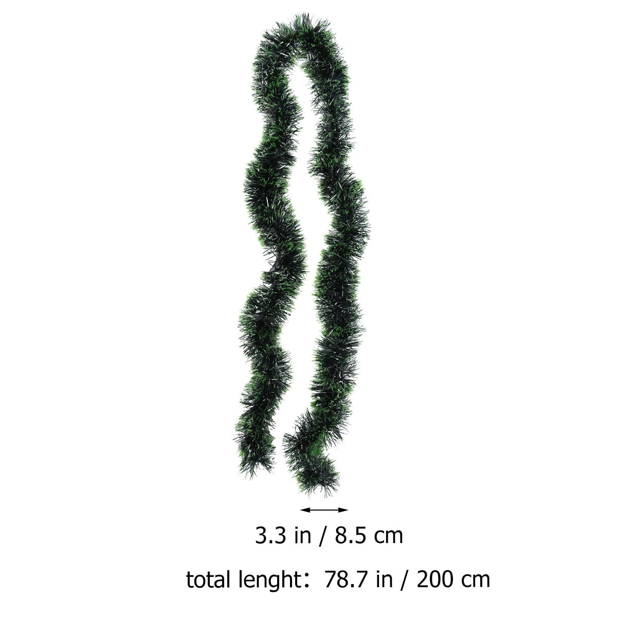 ELAYARD Gar Christmas Decoration Green Plastic Artificial Gar Ideal for ...