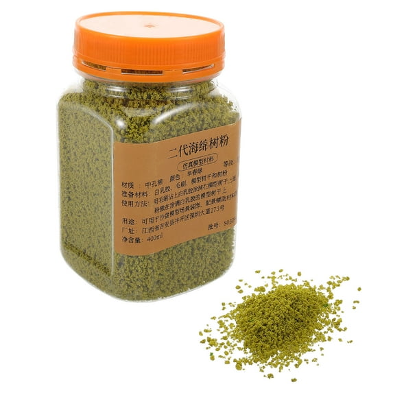ELAYARD Lifelike Sponge Tree Powder Olive Green Easy to Use for ...