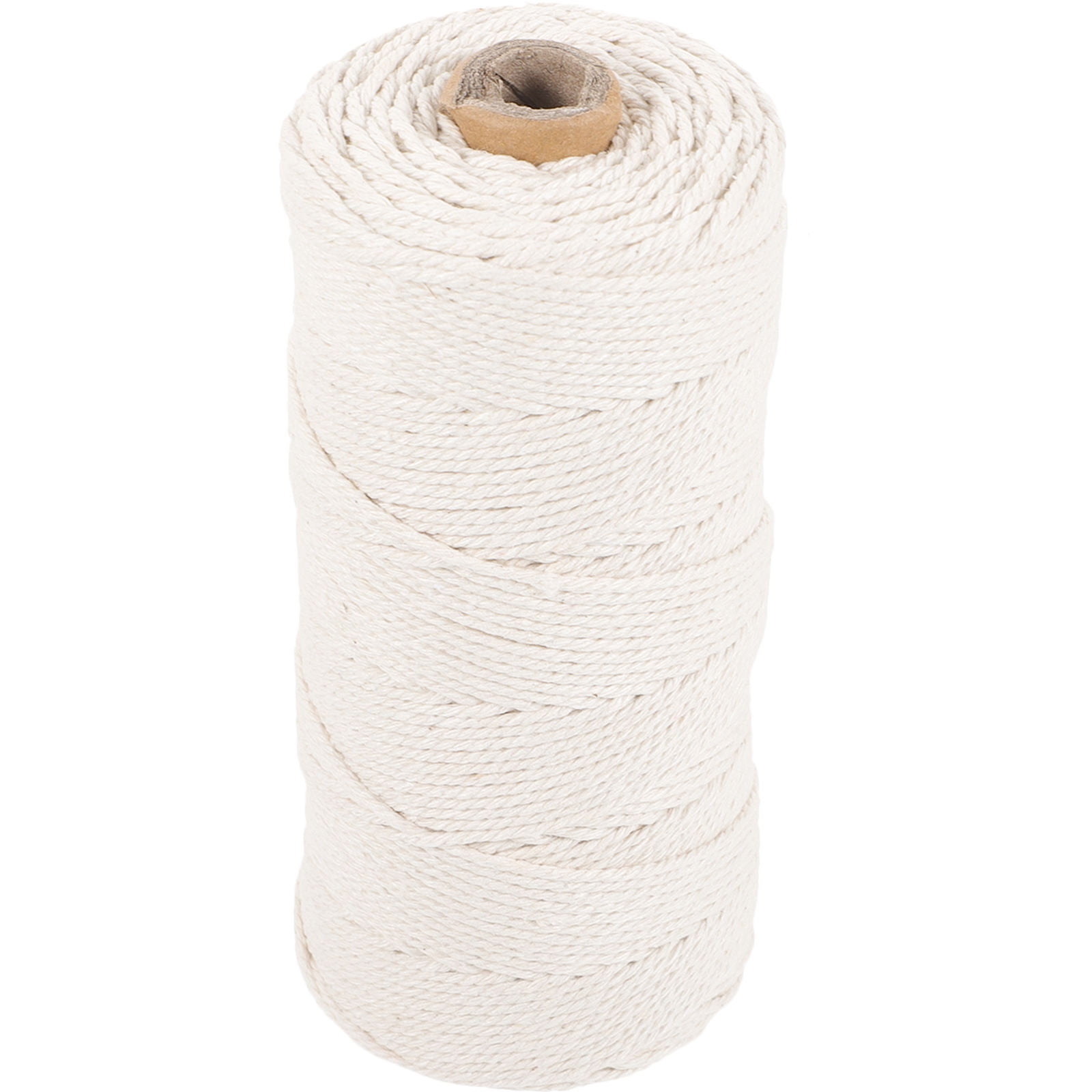ELAYARD Diy Projects Cotton Rope 1 Roll 200m Length 2mm Diameter White ...