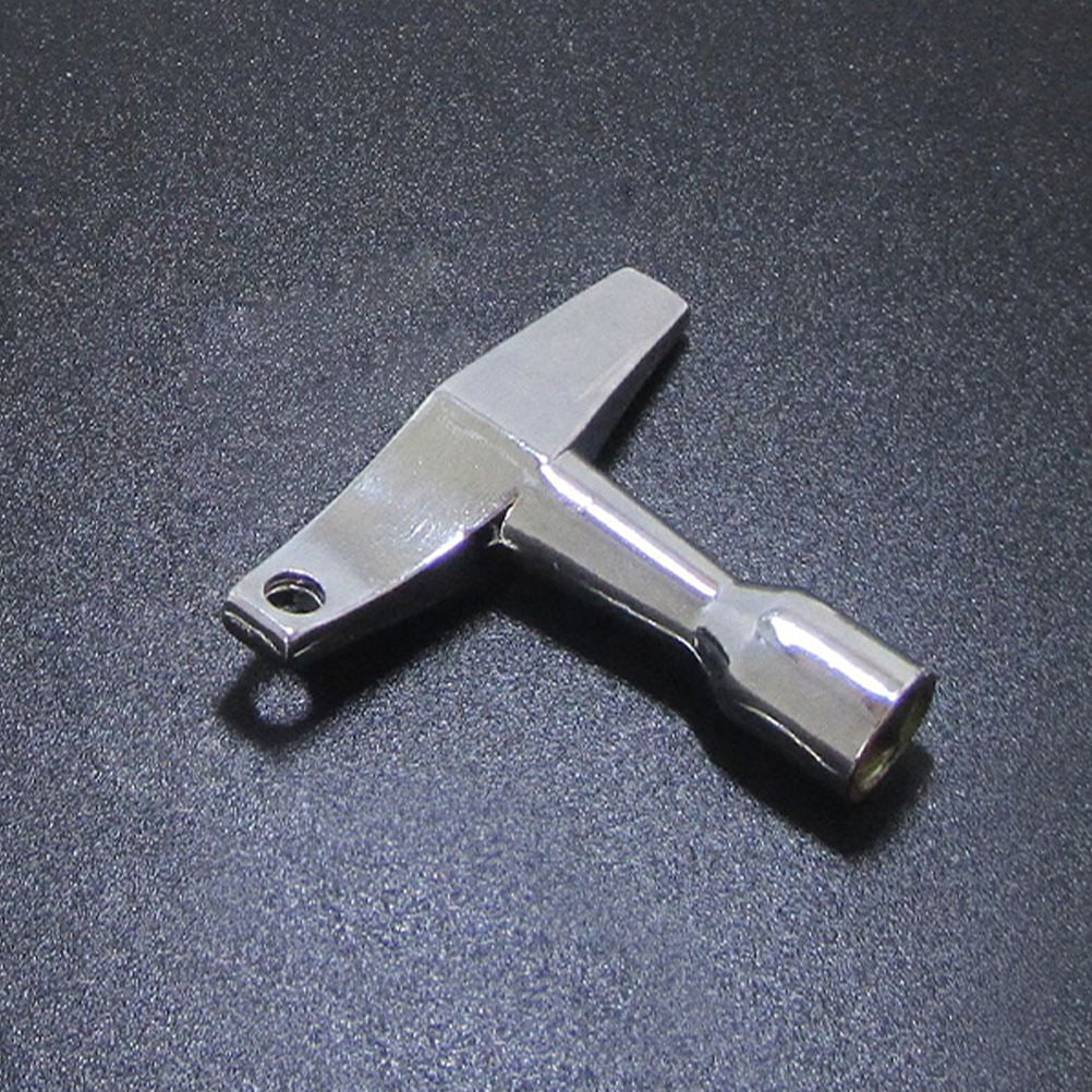 ELAYARD Drum Key Tool Set Plated Silver Aluminum Alloy for Drum Tuning ...