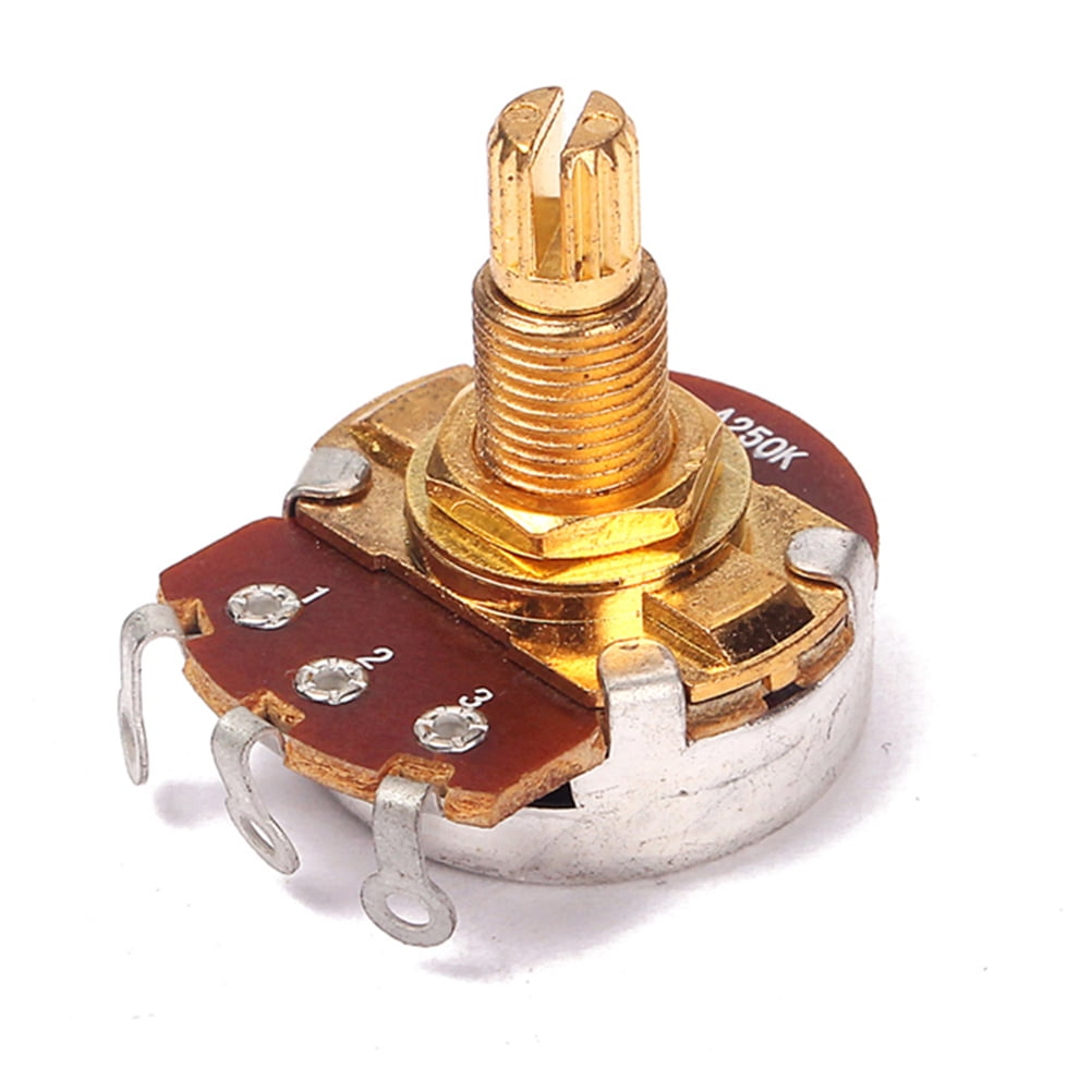 ELAYARD Durable A250K Guitar Potentiometer for Electric Guitar Volume ...