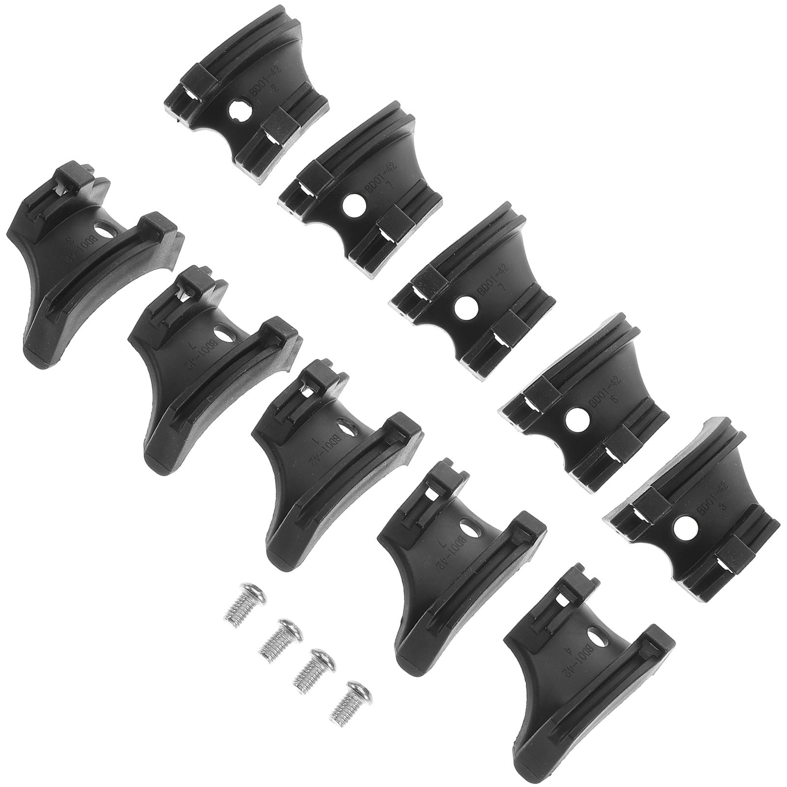 ELAYARD Set of 10 Black Cable Guides for Versatile Use with Enhanced ...