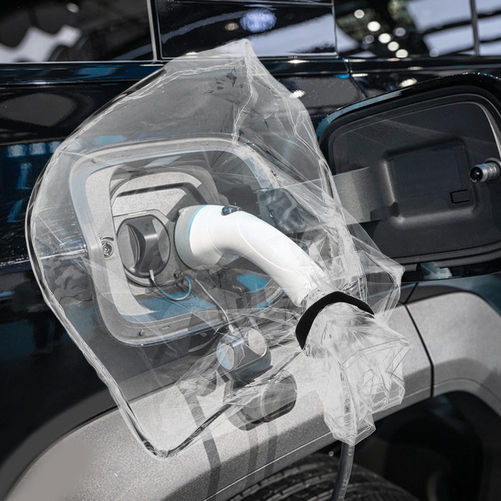 ELAYARD Easy Install Transparent Electric Vehicle Charger Port Cover ...