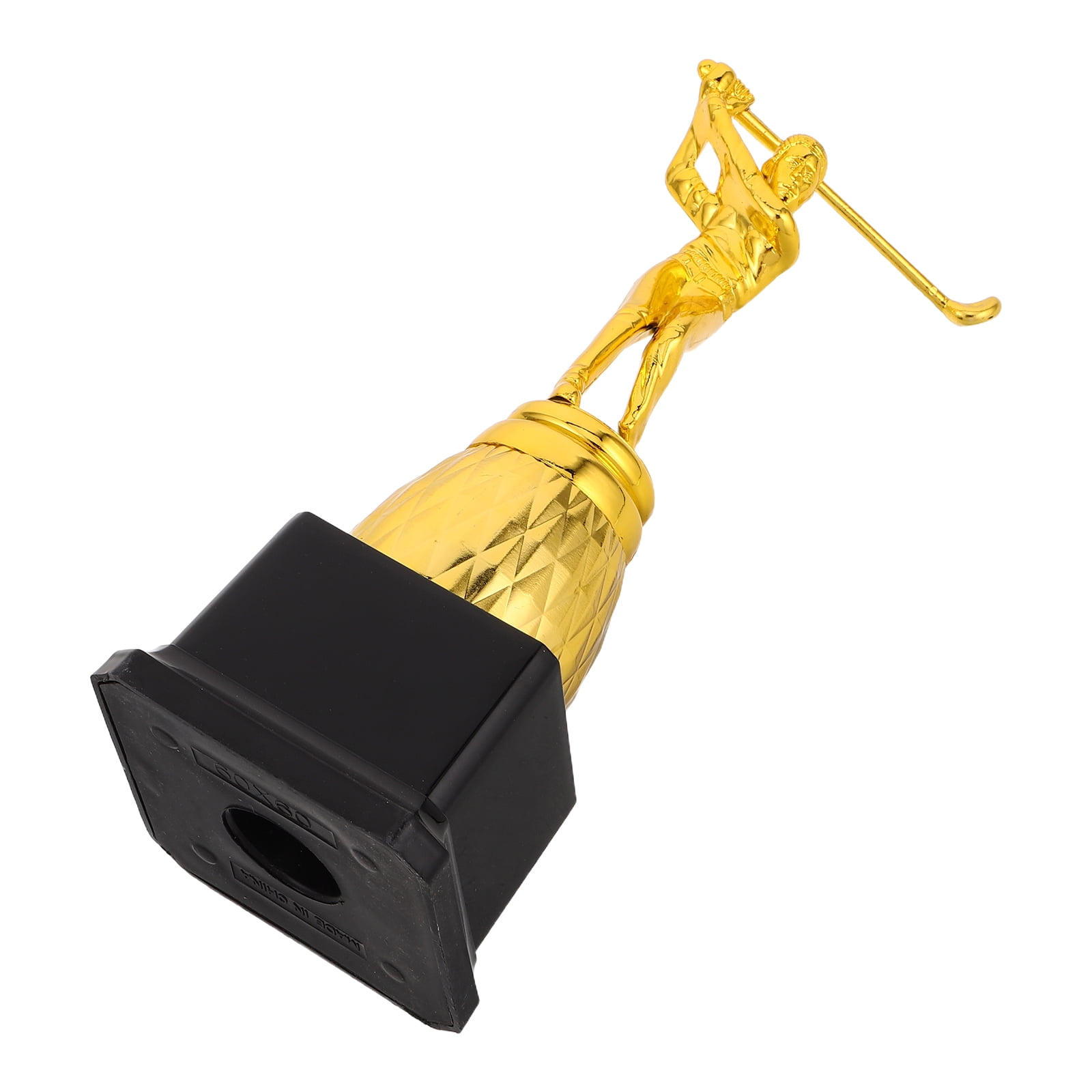 ELAYARD Billiard Trophy 3D Snooker Player Statue Gold Plastic Award for ...
