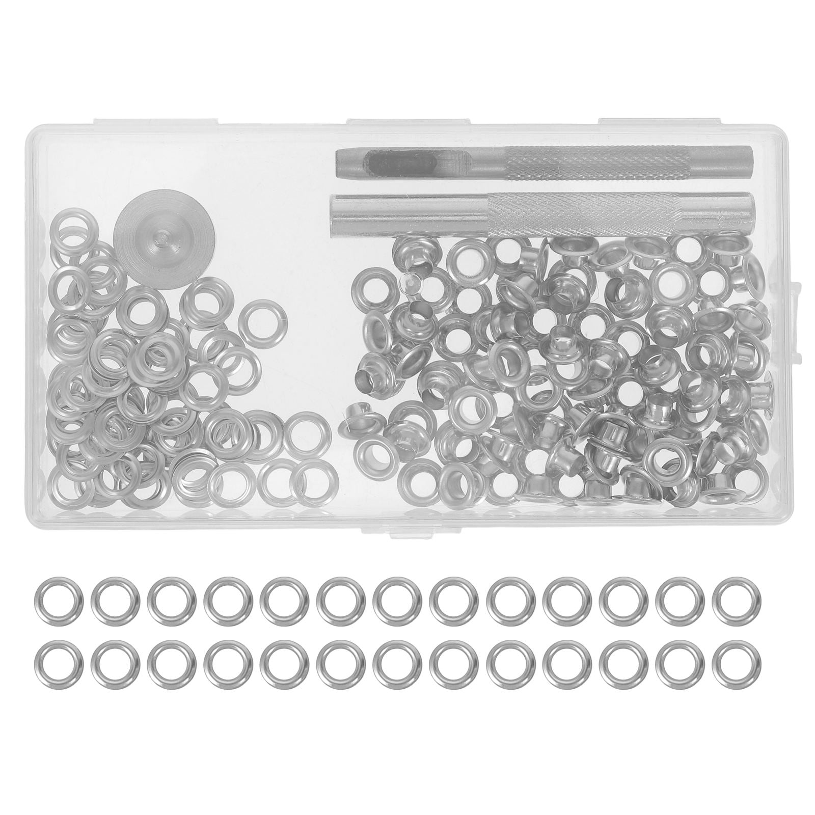 ELAYARD Eyelets Fastener Tool Grommet Tool Silver Stainless Steel 1 Set ...