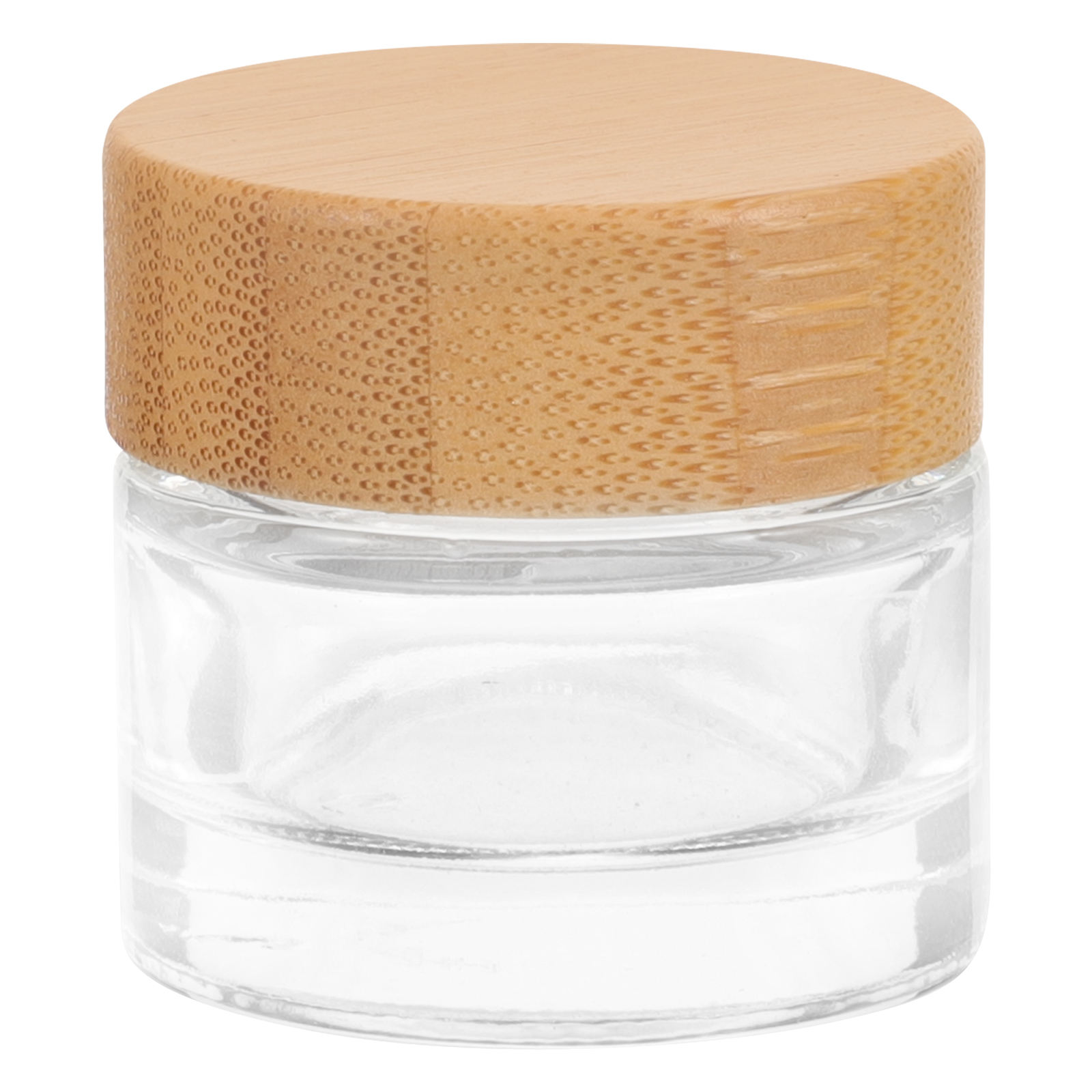 ELAYARD Glass Makeup Jars With Lids Travel Friendly Empty Container ...