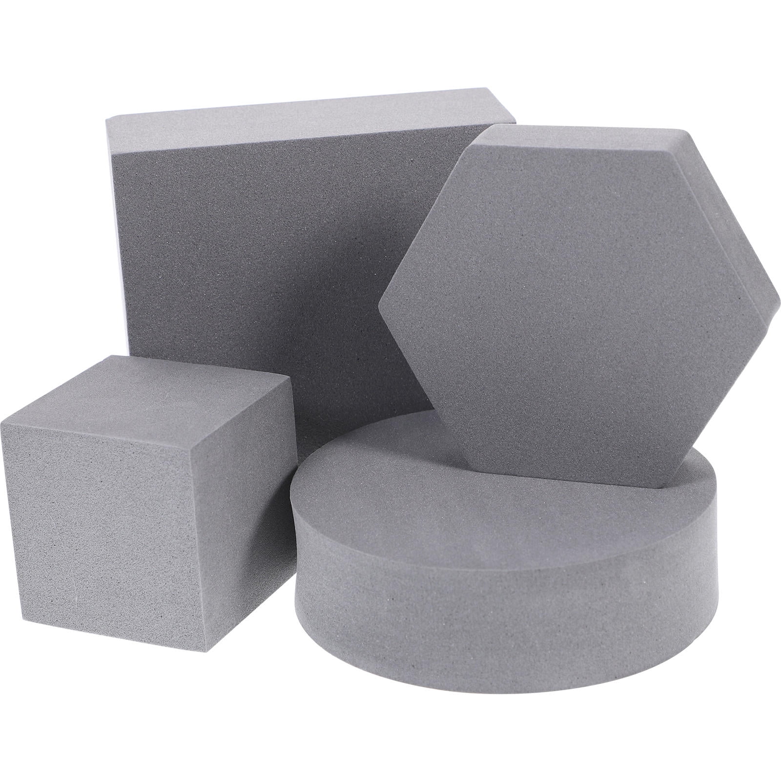 ELAYARD Grey Foam Geometry Cube Props for Product Photography Perfect ...