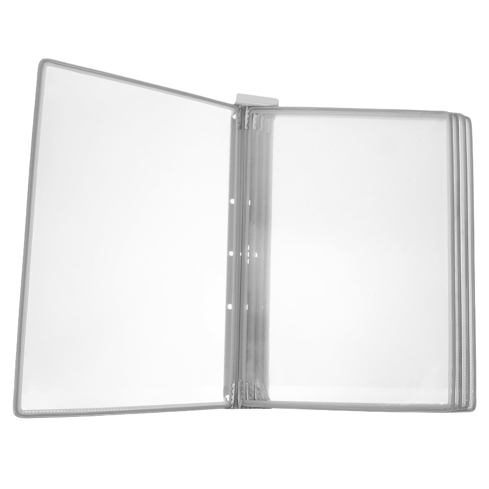 ELAYARD Iron PVC Wall-Mounted File Holder, Grey, Space-Saving, Quick ...