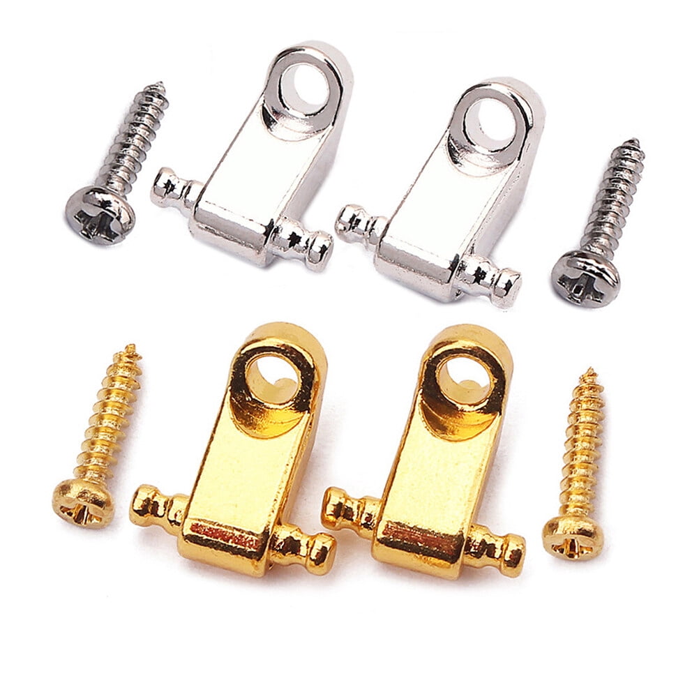 ELAYARD Guitar String Tree Retainer Set 2Sets Metal Roller Style for ...