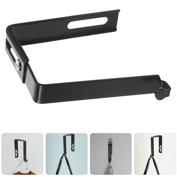 ELAYARD Adjustable Black Metal Cubicle Hanger Heavy Duty Hook for Home ...