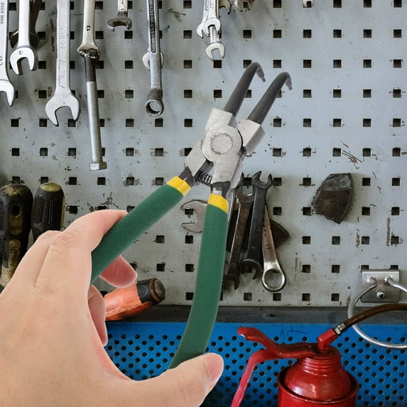 ELAYARD Heavy Duty Circlip Pliers Set Steel Precision Spring Loaded ...