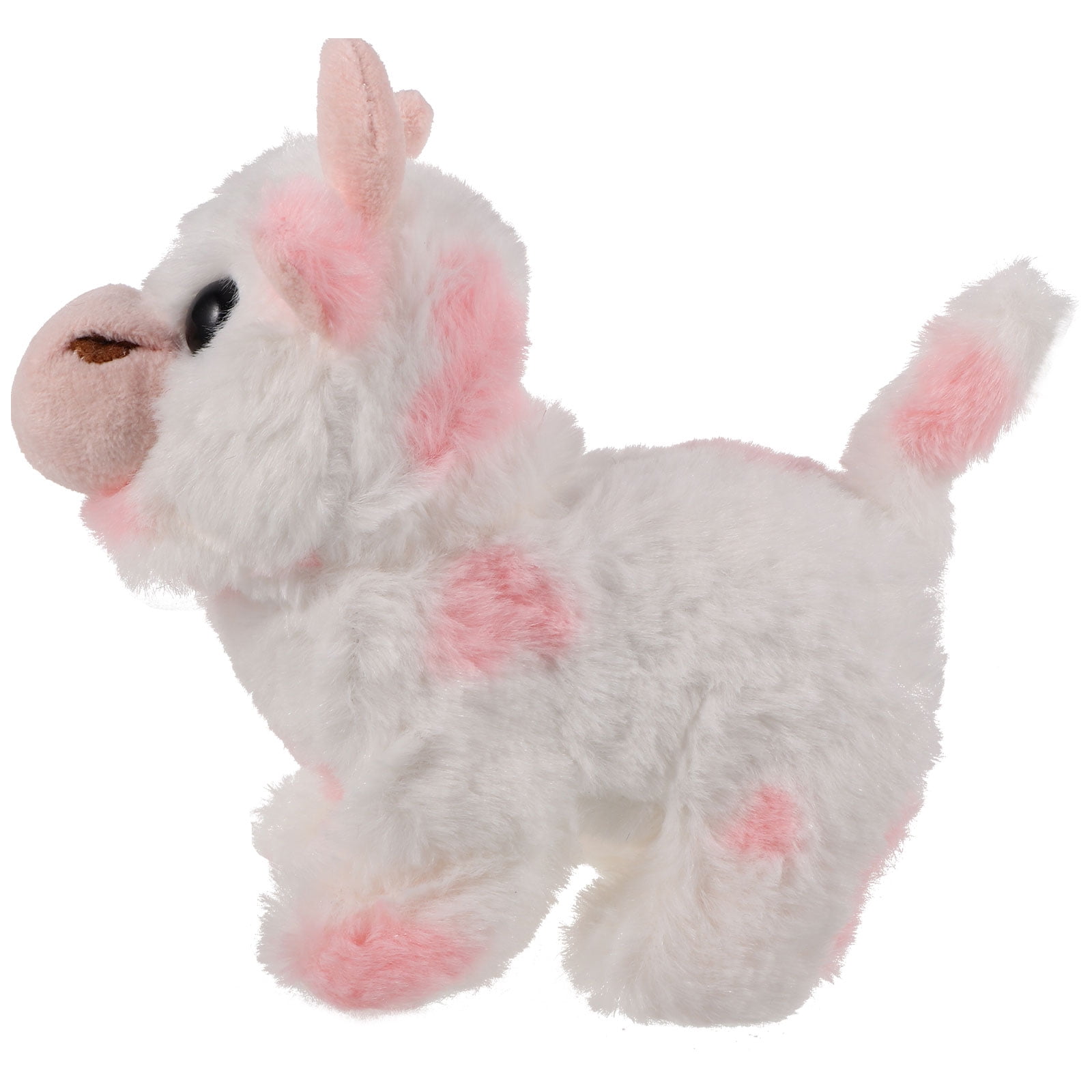 ELAYARD Interactive Cow Toys Realistic Design Tail Wagging Plush 1Pack ...