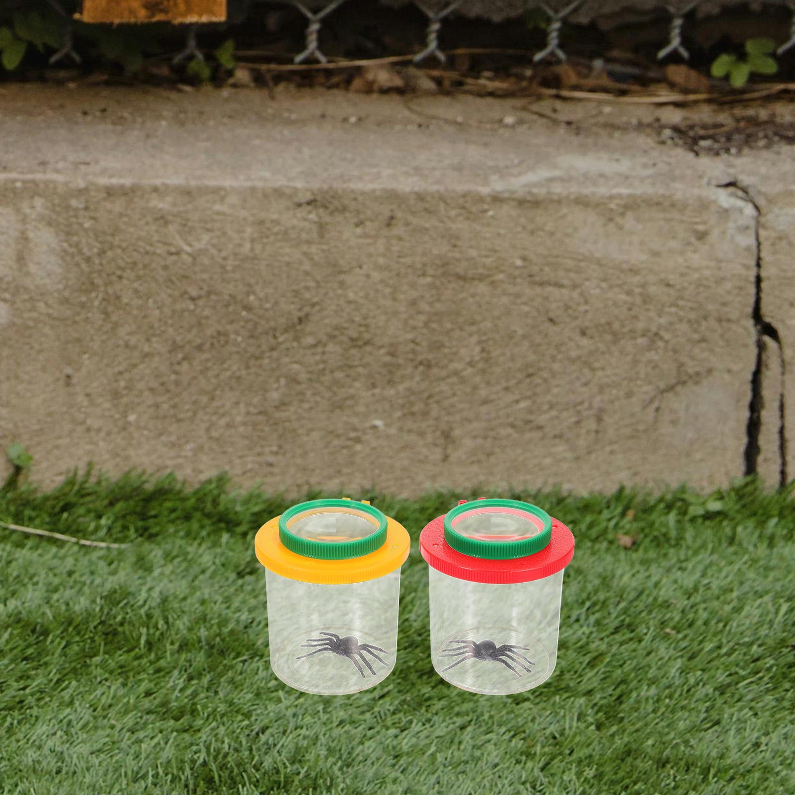ELAYARD 1 Set Insect Magnifier Container Assorted Color PP - Walmart.com