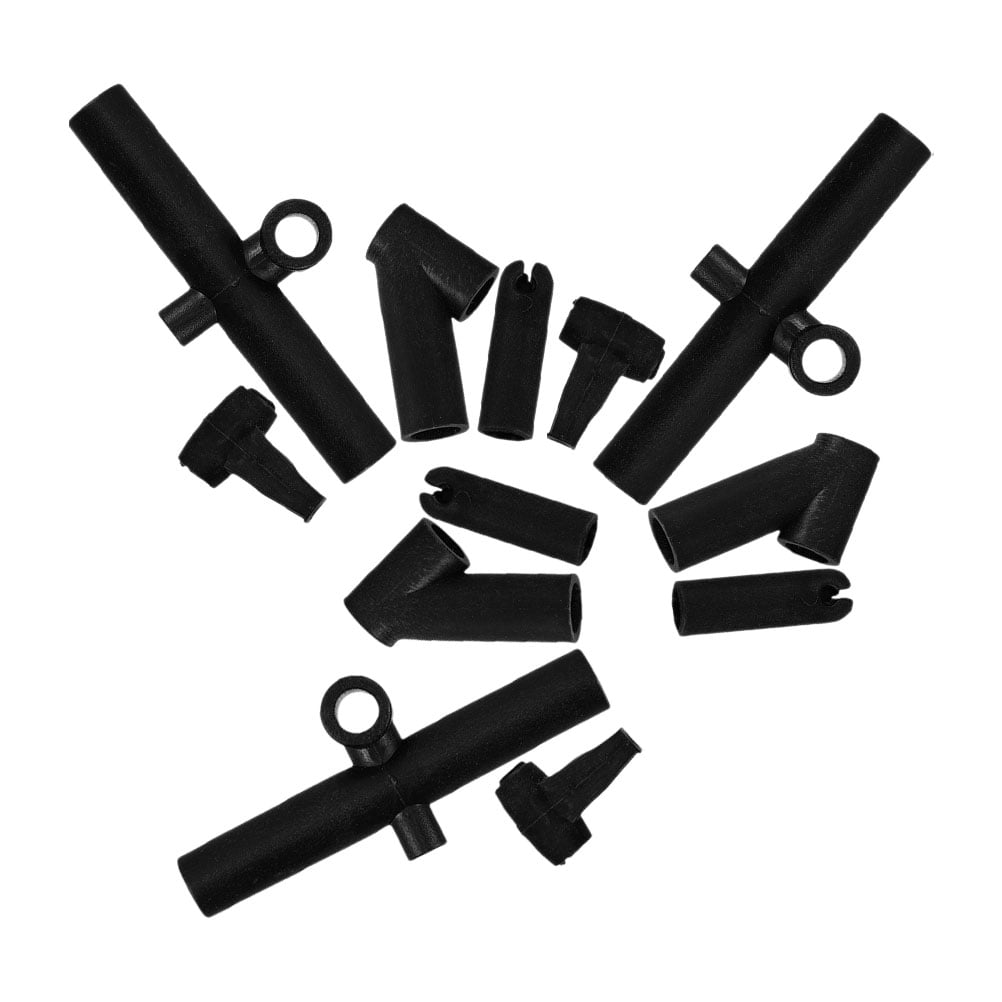 ELAYARD 12Pcs Black Plastic Kite Frame Connectors for DIY Kite Building ...