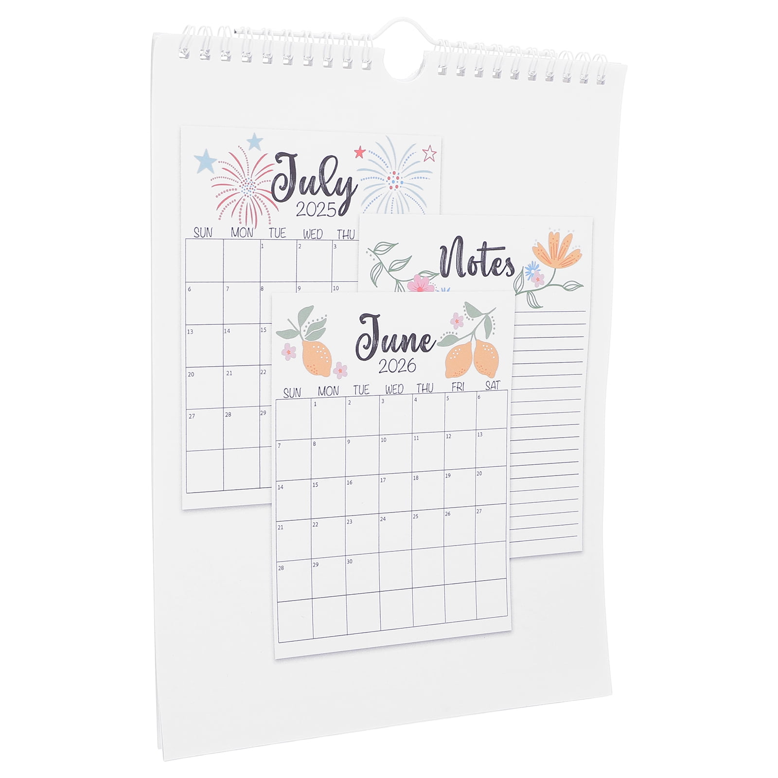 ELAYARD 2026 Monthly Planner Wall Calendar with Multi-Paper Binding for ...