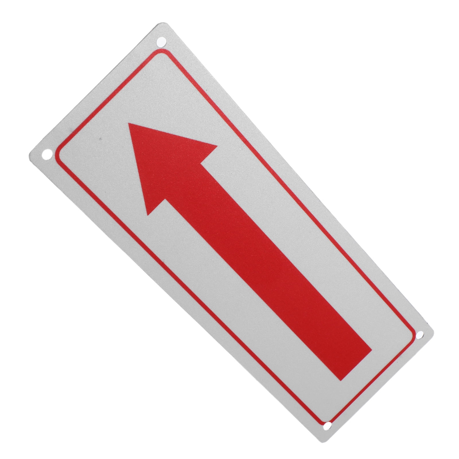 ELAYARD Red Aluminum Arrow Sign - Directional Marker for Neighborhoods ...