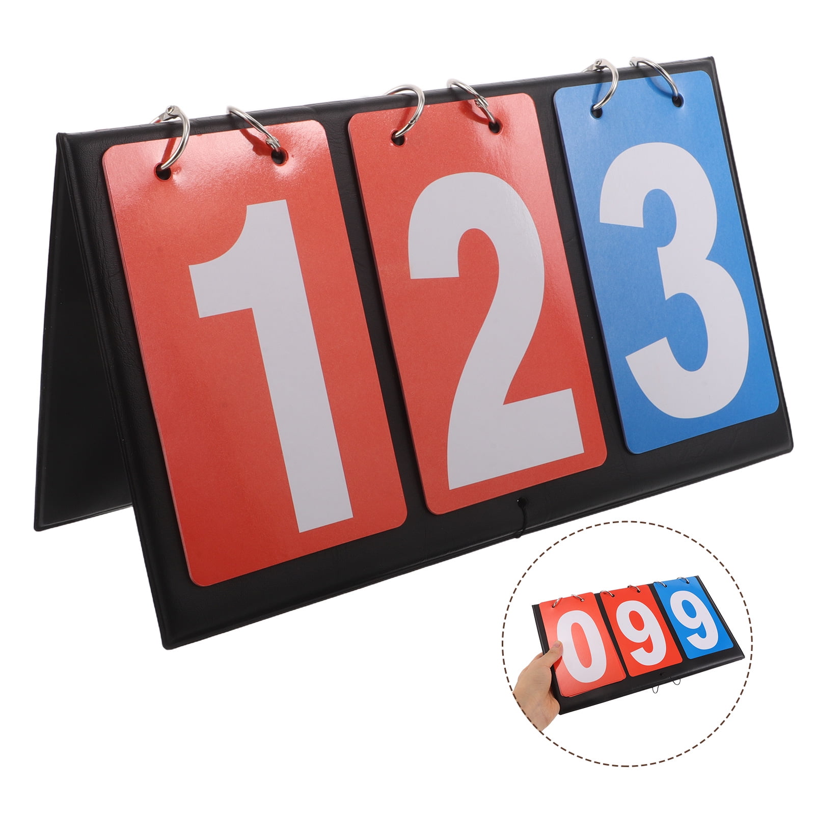 ELAYARD Portable Sports Scoreboard Flipper PVC Material Multi Sport ...