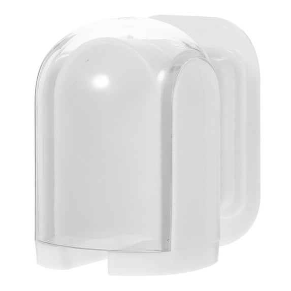 ELAYARD No Drill Wall Toothbrush Holder with Cover Storage Rack for ...