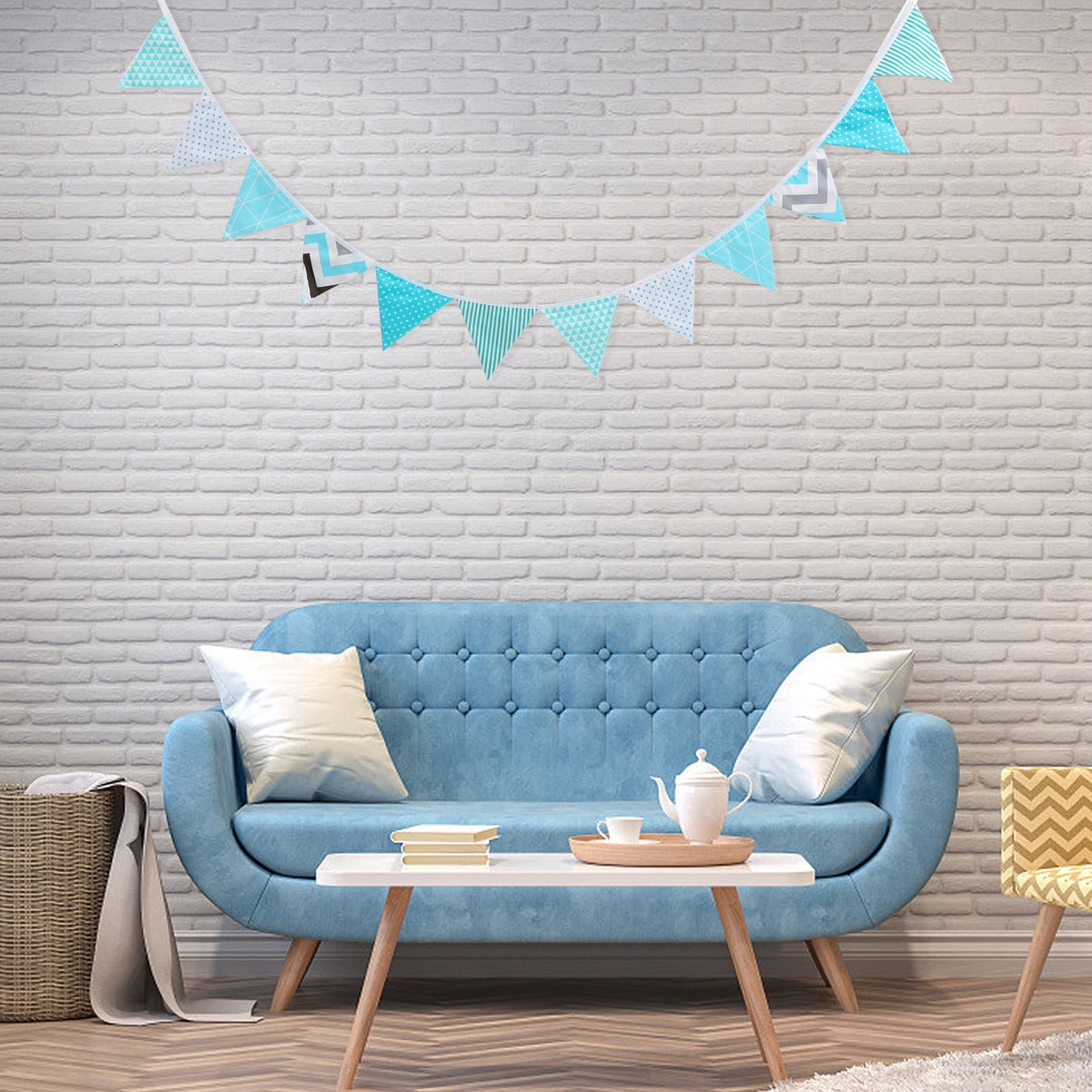ELAYARD Pennant Flag Bunting Banner Flags Hangging Flag 320x6.7x0.08in ...