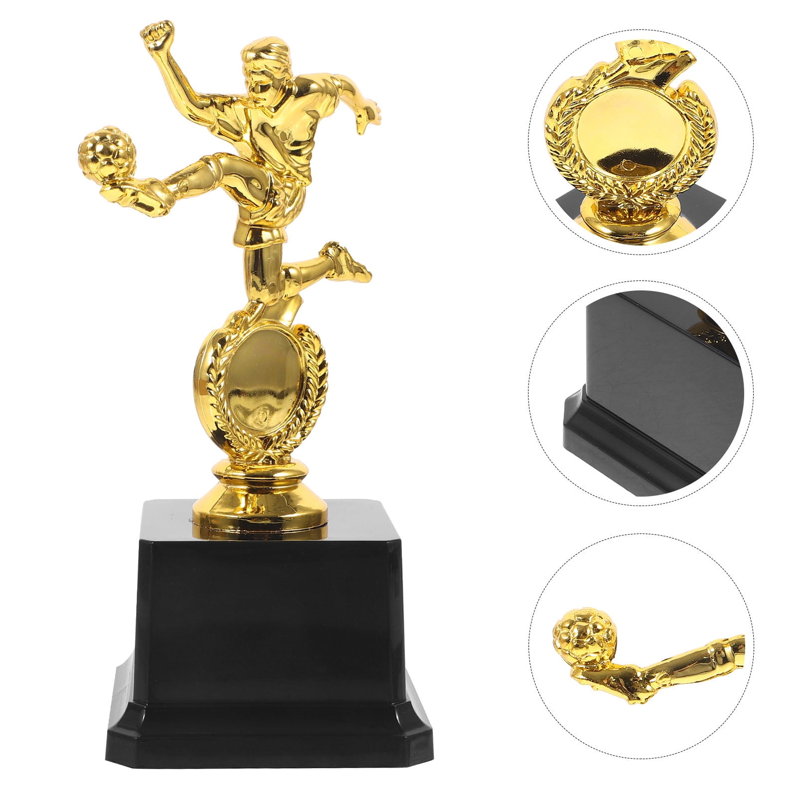 ELAYARD Plastic Athlete Soccer Trophy for Football Match Award and Home ...