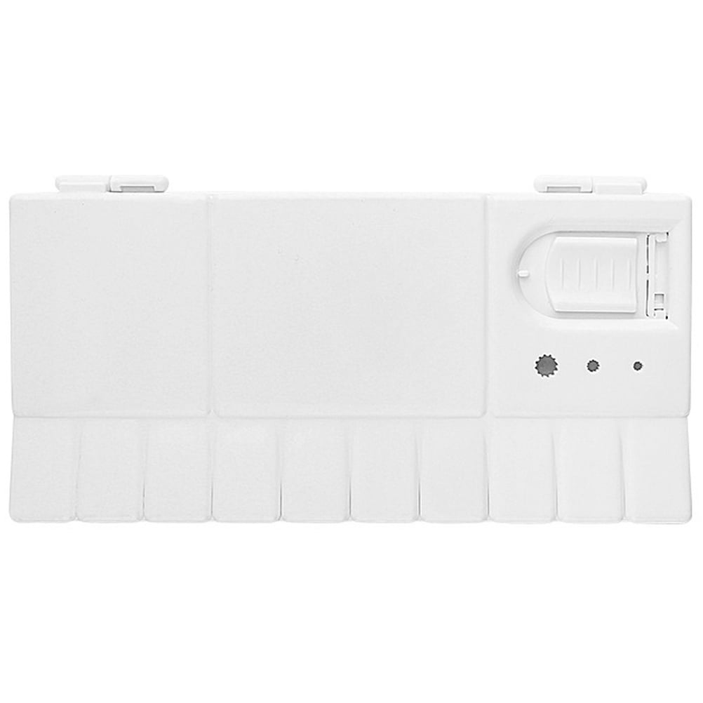 ELAYARD Compact Shape Painting Palette Box Watercolor Paint Tray White ...