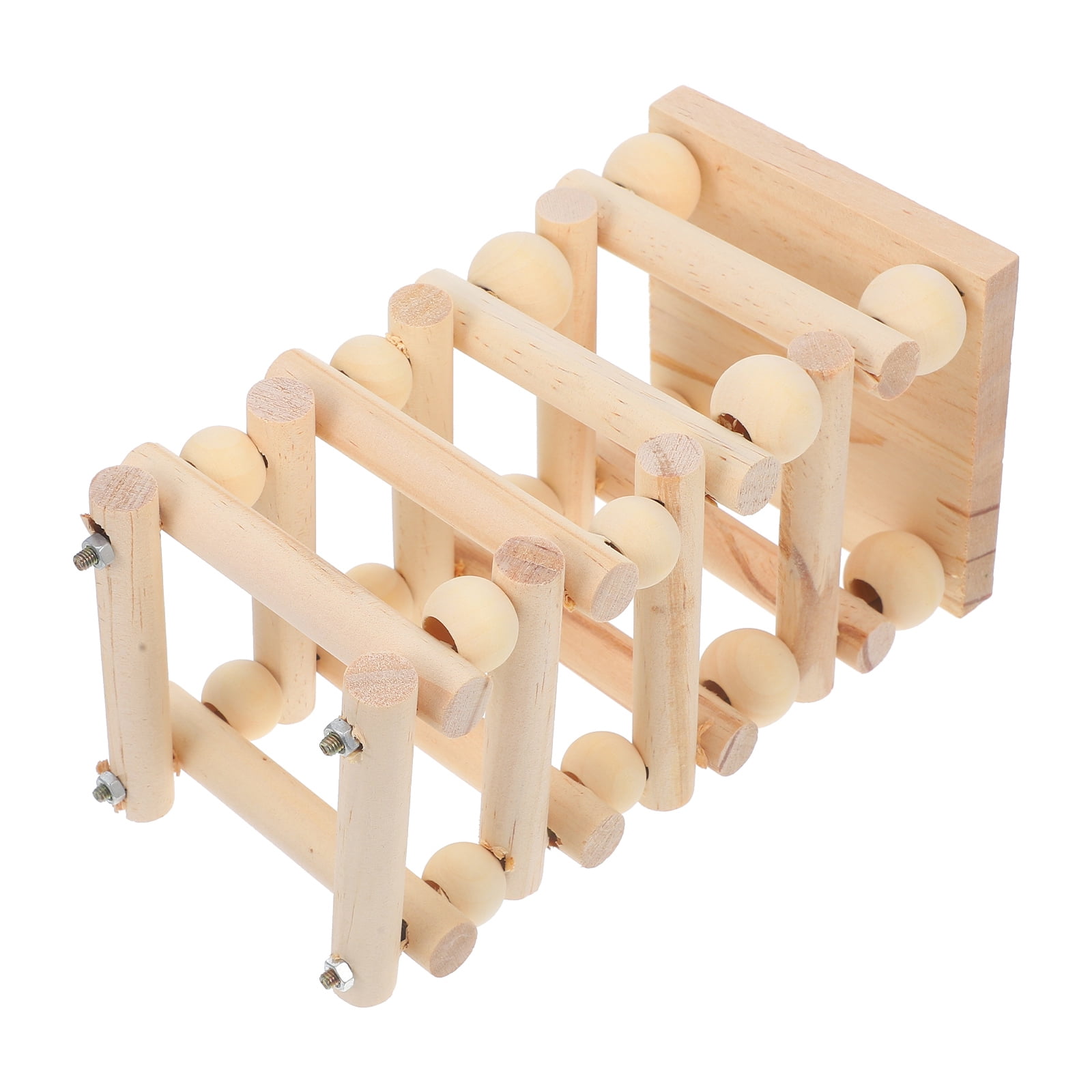 ELAYARD Wooden Rabbit Grass Rack Beige Durable Easy Access for Small ...