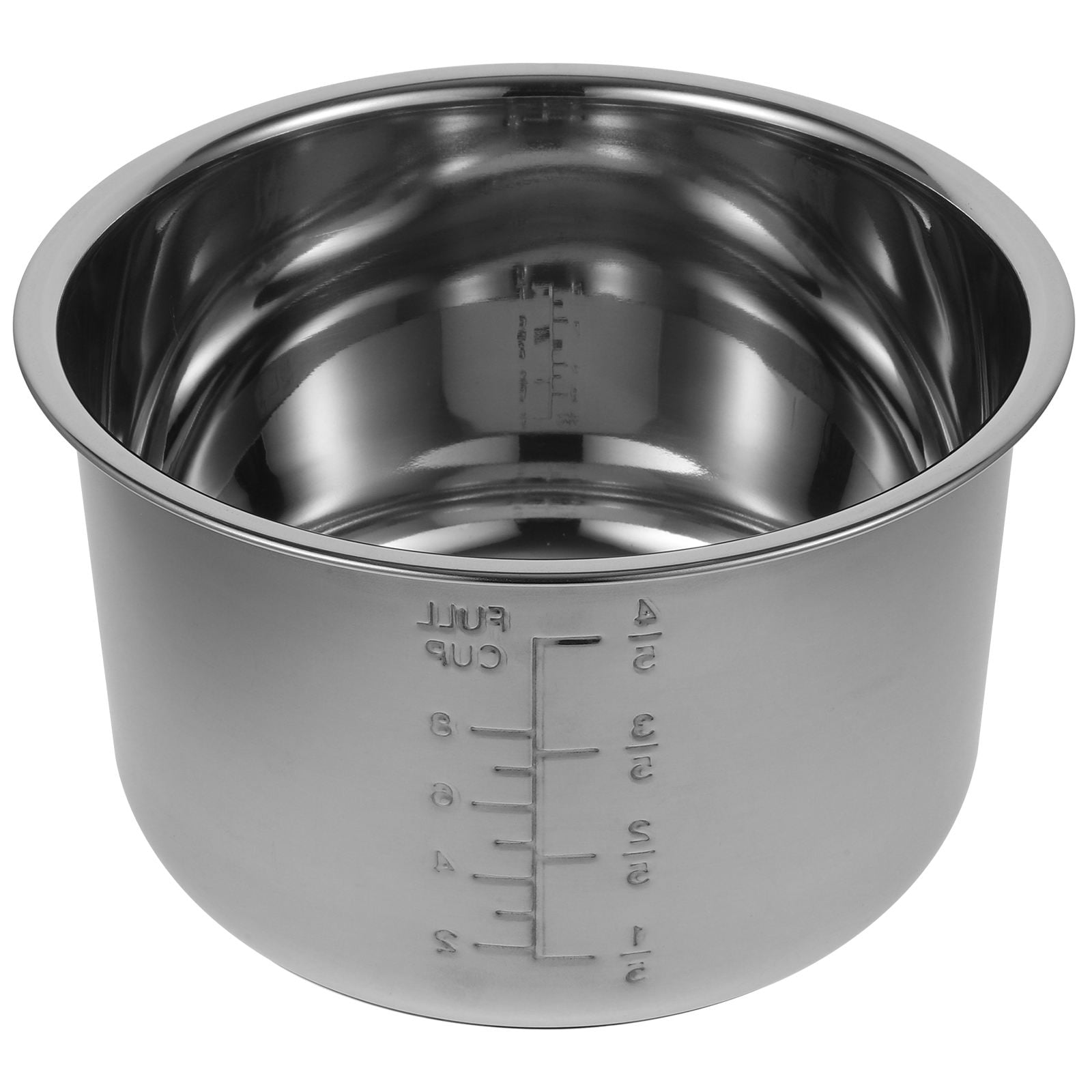 ELAYARD Electric Cooker Inner Pot Replacement Silver Multi Use Cooking ...