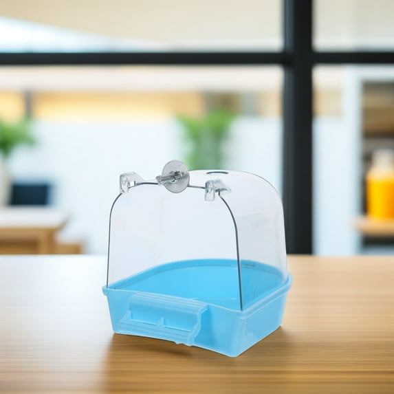 ELAYARD ABS Bath for Cage Reusable Parrot Tub Easy Install - Walmart.com