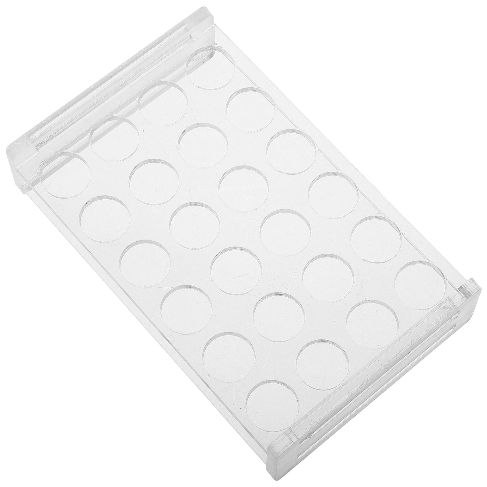 ELAYARD Compact Transparent Test Tube Stand for Laboratory and Display ...