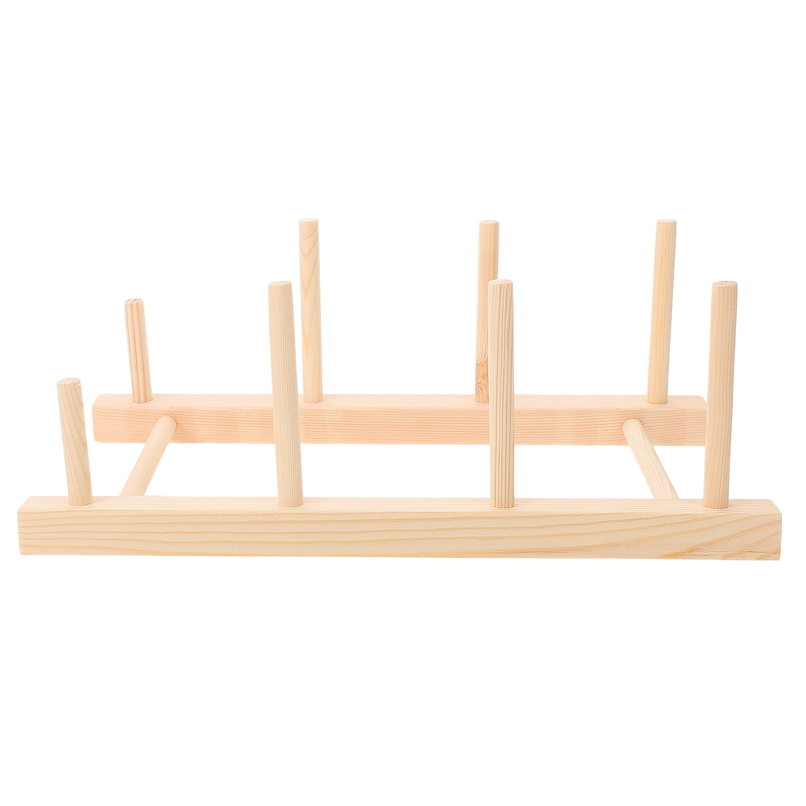 ELAYARD Thread Holder Stand Wood Thread Storage Organizer for Sewing ...