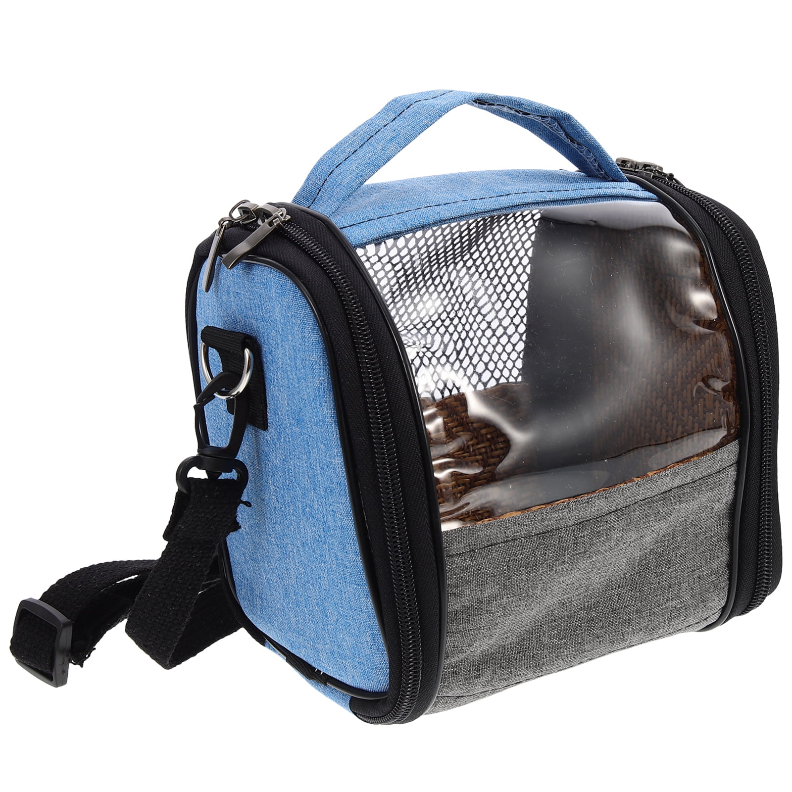 ELAYARD Small Bird Travel Cage Carrier, Portable Parrot Parakeet ...