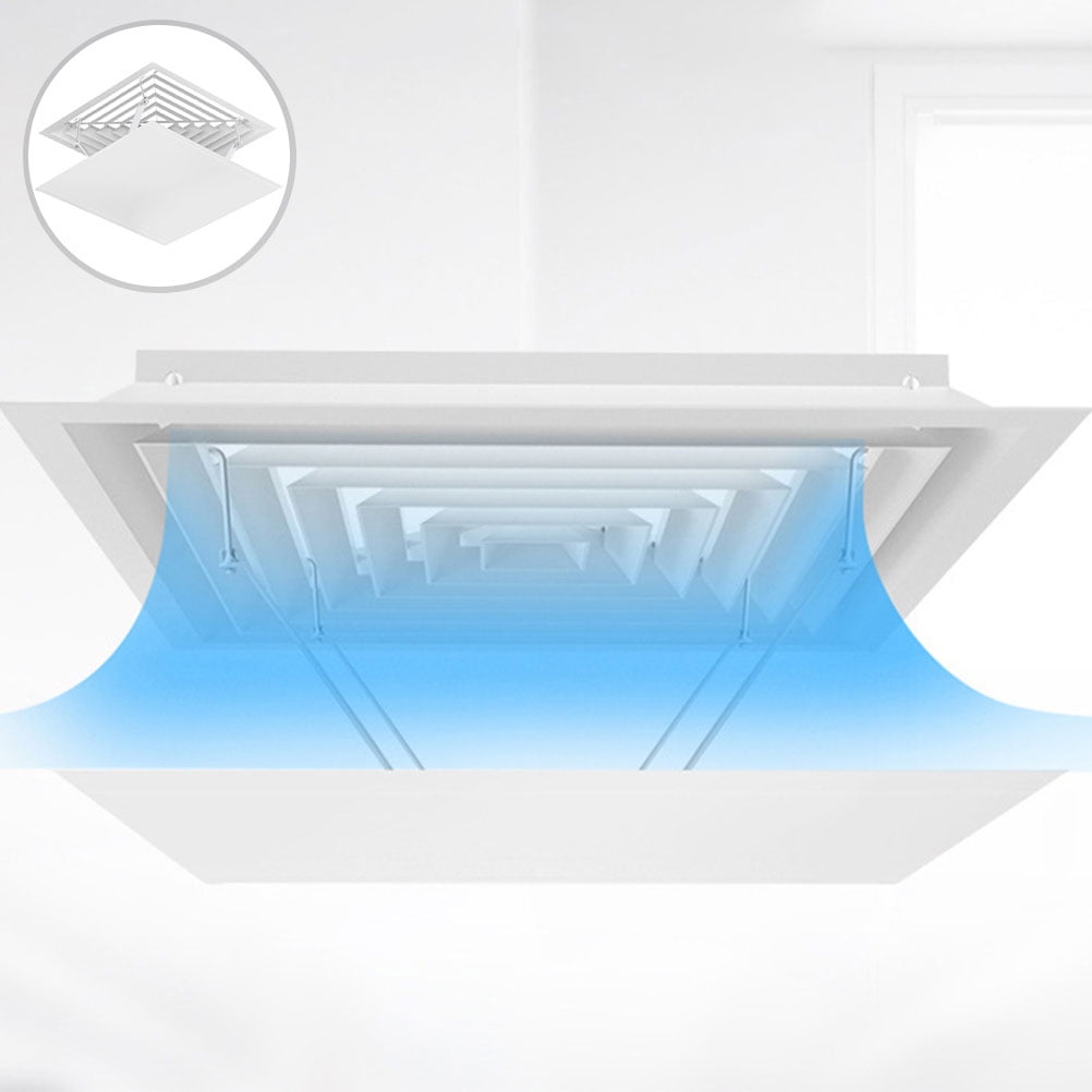 ELAYARD Square Air Conditioner Vent Deflector Air Deflector Ceiling ...