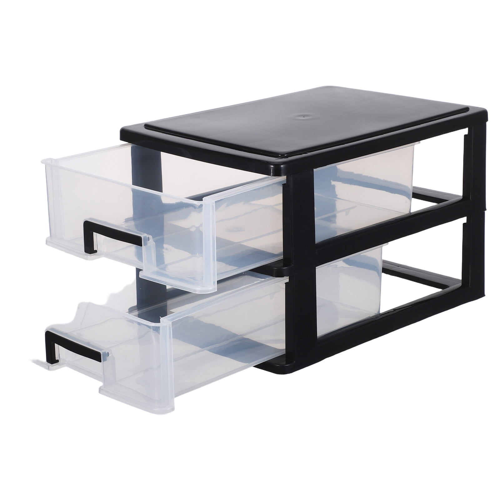 ELAYARD Stackable Storage Drawers Unit Transparent for Vanity Counter ...