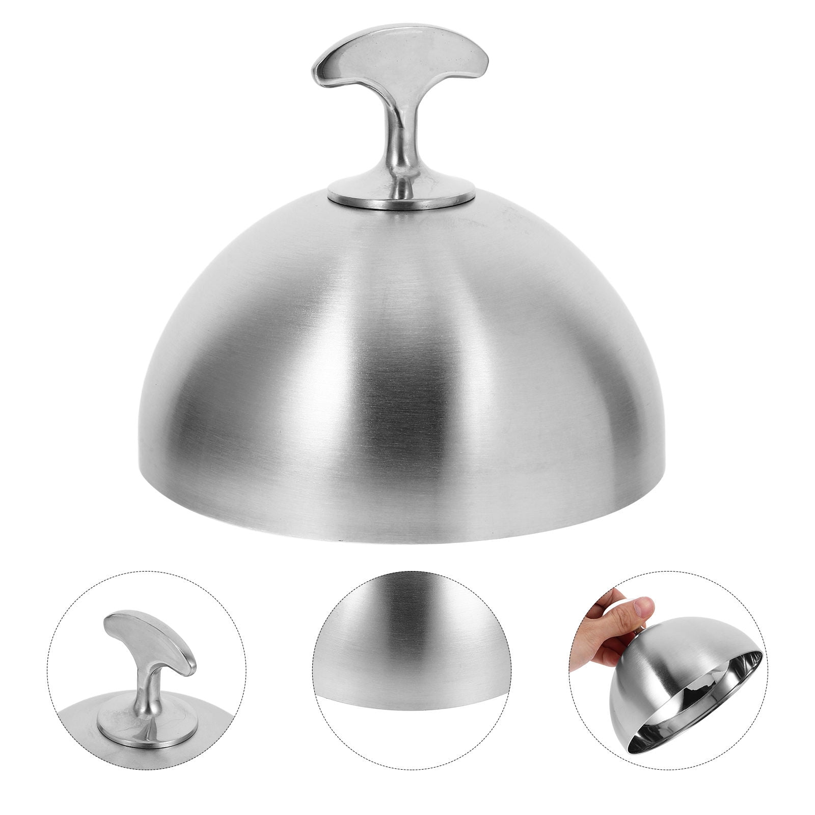 ELAYARD Stainless Steel Barbecue Pot Cover Basting Dome for Restaurant ...