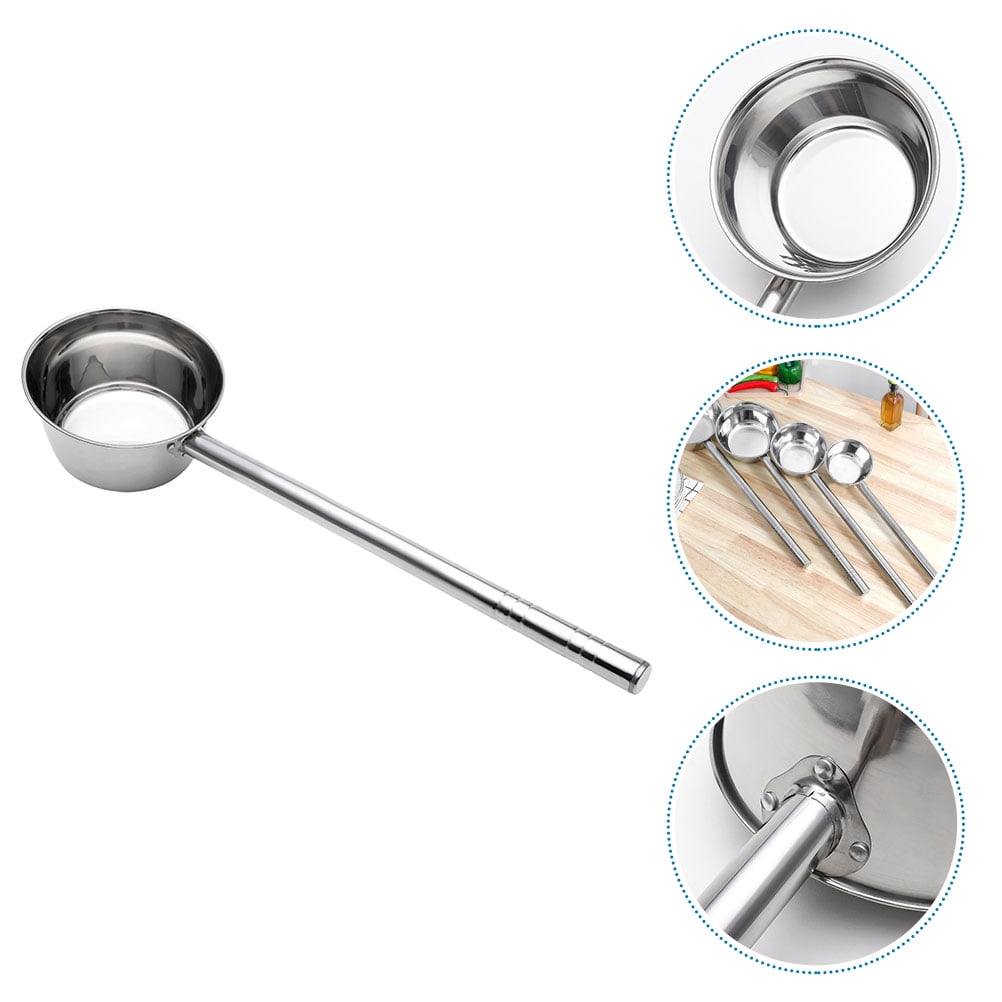 ELAYARD Stainless Steel Handle Water Ladle for Kitchen, Multipurpose ...