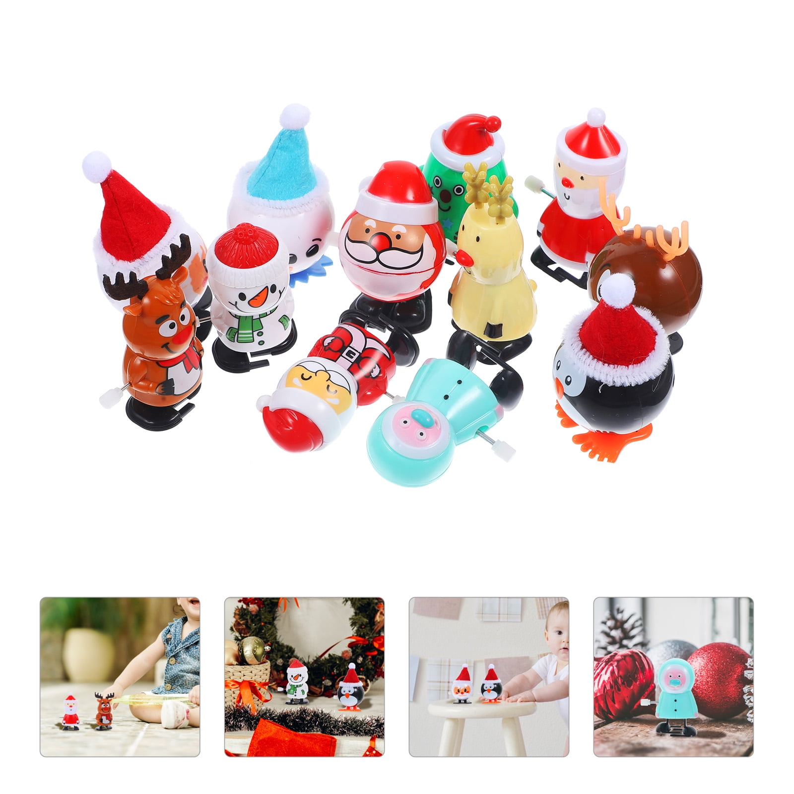 ELAYARD Stocking Stuffers For Students 12Pcs Clockwork Wind Up Toys Abs ...