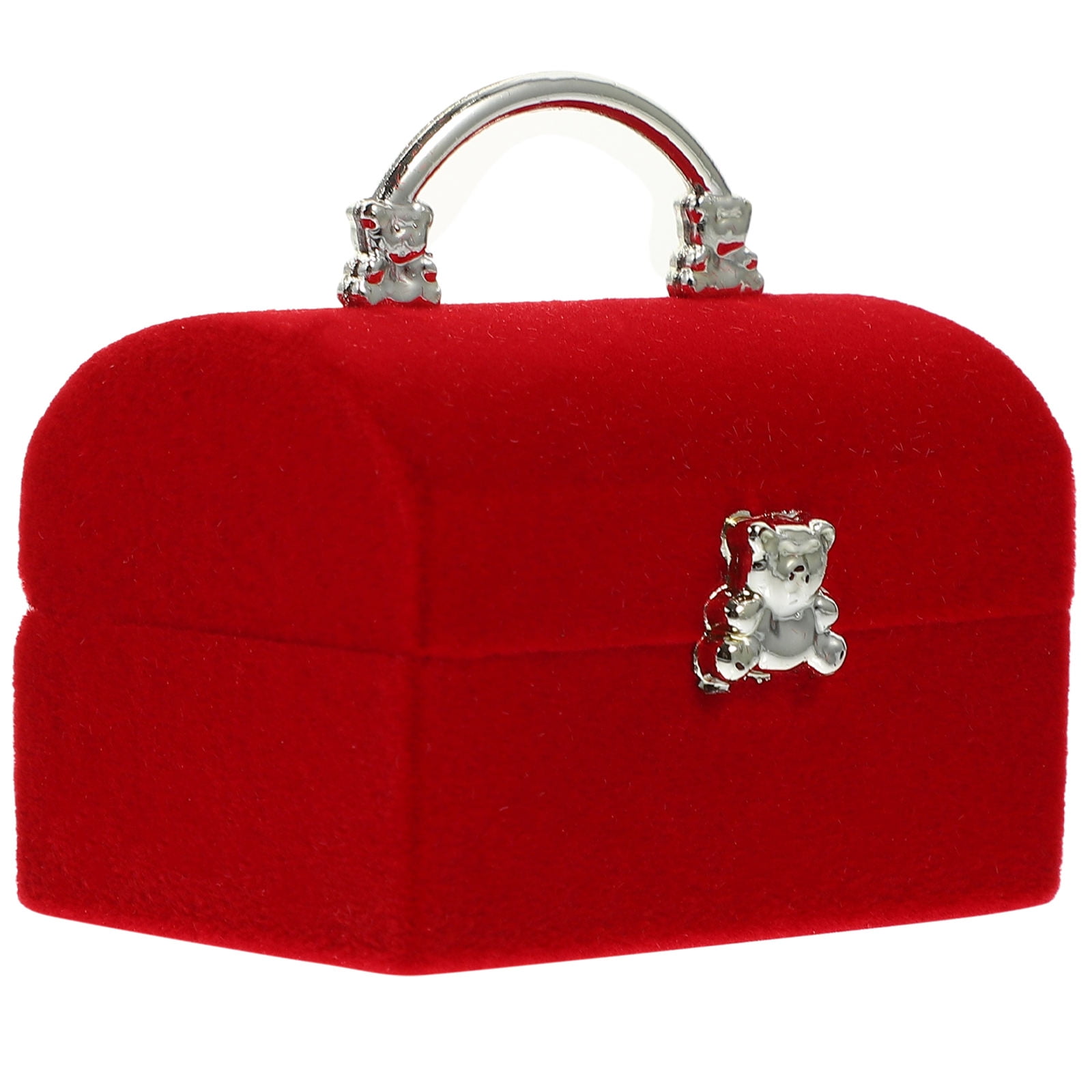 ELAYARD Wedding Boxes Custom Red Velvet 1Set Storage for Women's ...