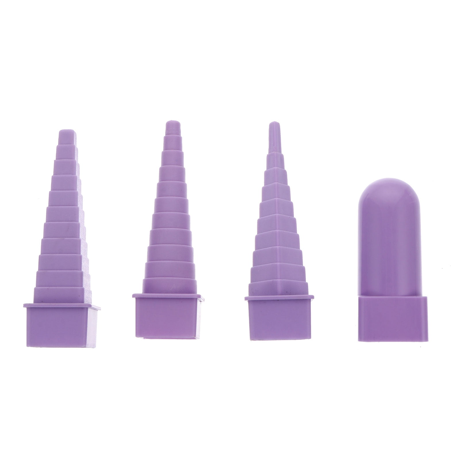 ELAYARD Wire Wrapping Kit Different Shape Spiral Mandrel Plastic Violet ...
