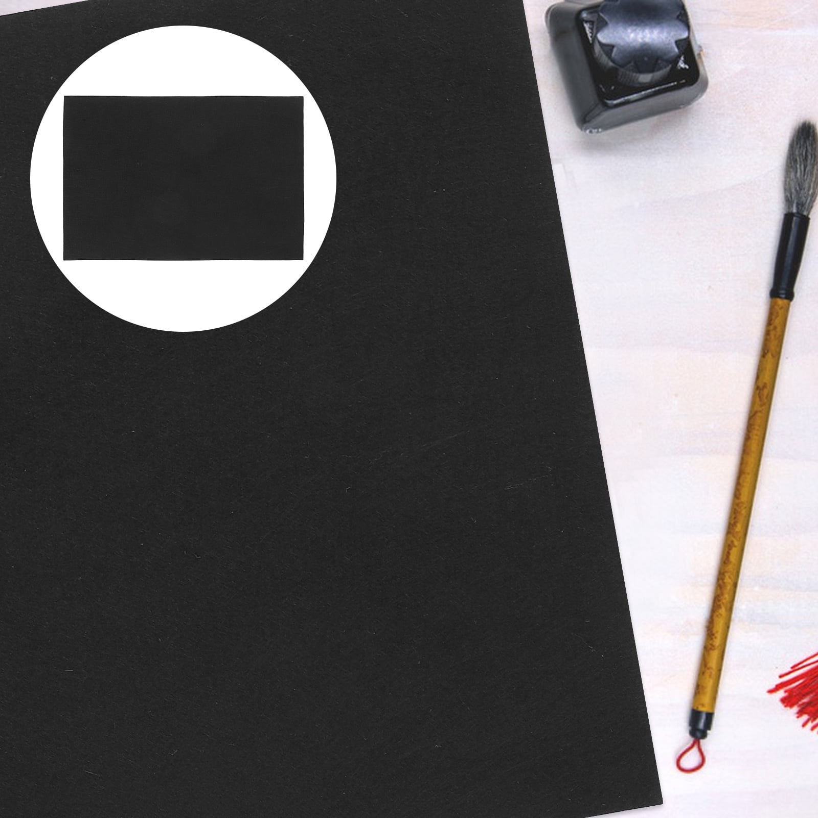 ELAYARD Calligraphy Felt Mat Black Smooth Writing Surface Desk ...