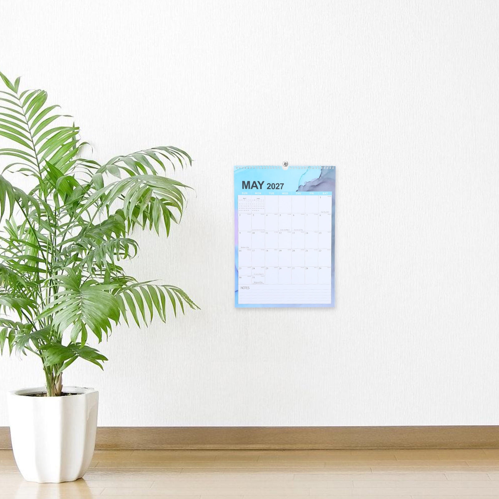 ELAYARD 2026 Monthly Wall Planner Large Font Calendar with Key Holidays ...
