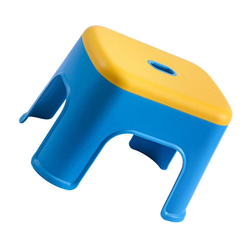 ELAYARD Yellow Standing Stool for Toddlers Child Stool Rectangular ...