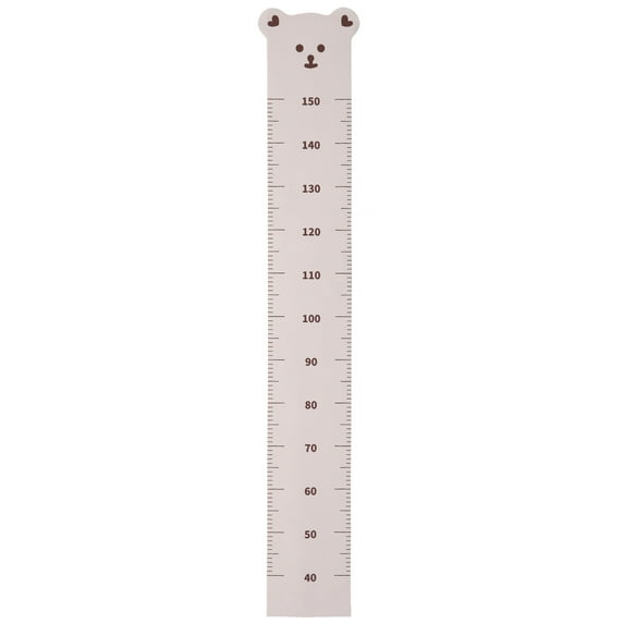 ELAYARD height wall chart decal Height Measurement Wall Sticker Khaki ...