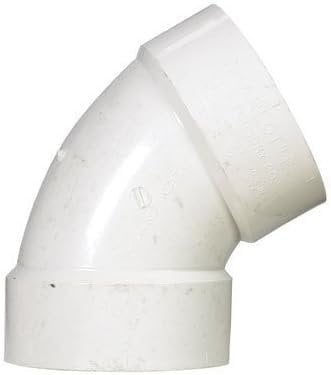 ELBOW 60 PVC DWV 4" HXH - Walmart.com