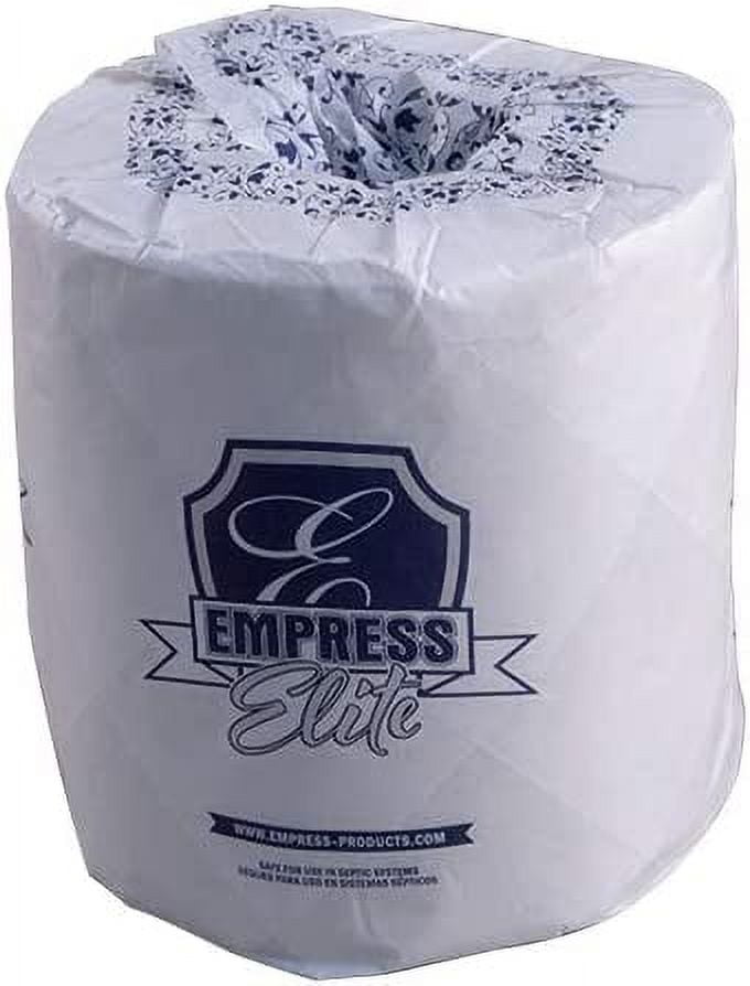 ELBT 965013 Empress Premium Bath Tissue White 2 Ply 4.5" x 3.25" 500 ...