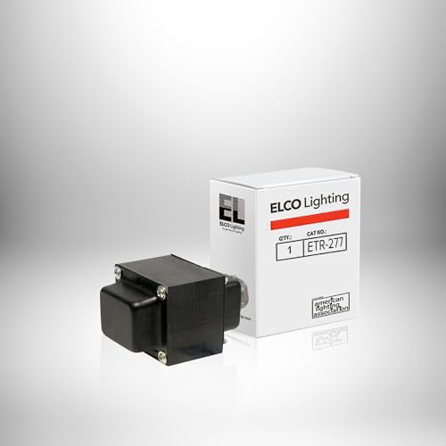 ELCO Lighting ETR-277 Magnetic Transformer – 277V to 120V Step-Down ...