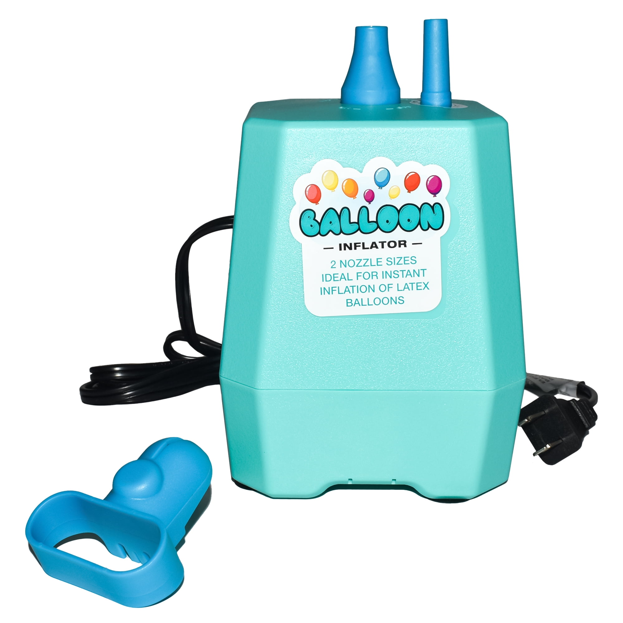 Way to Celebrate Party Electric Plastic Balloon Inflator with Balloon ...