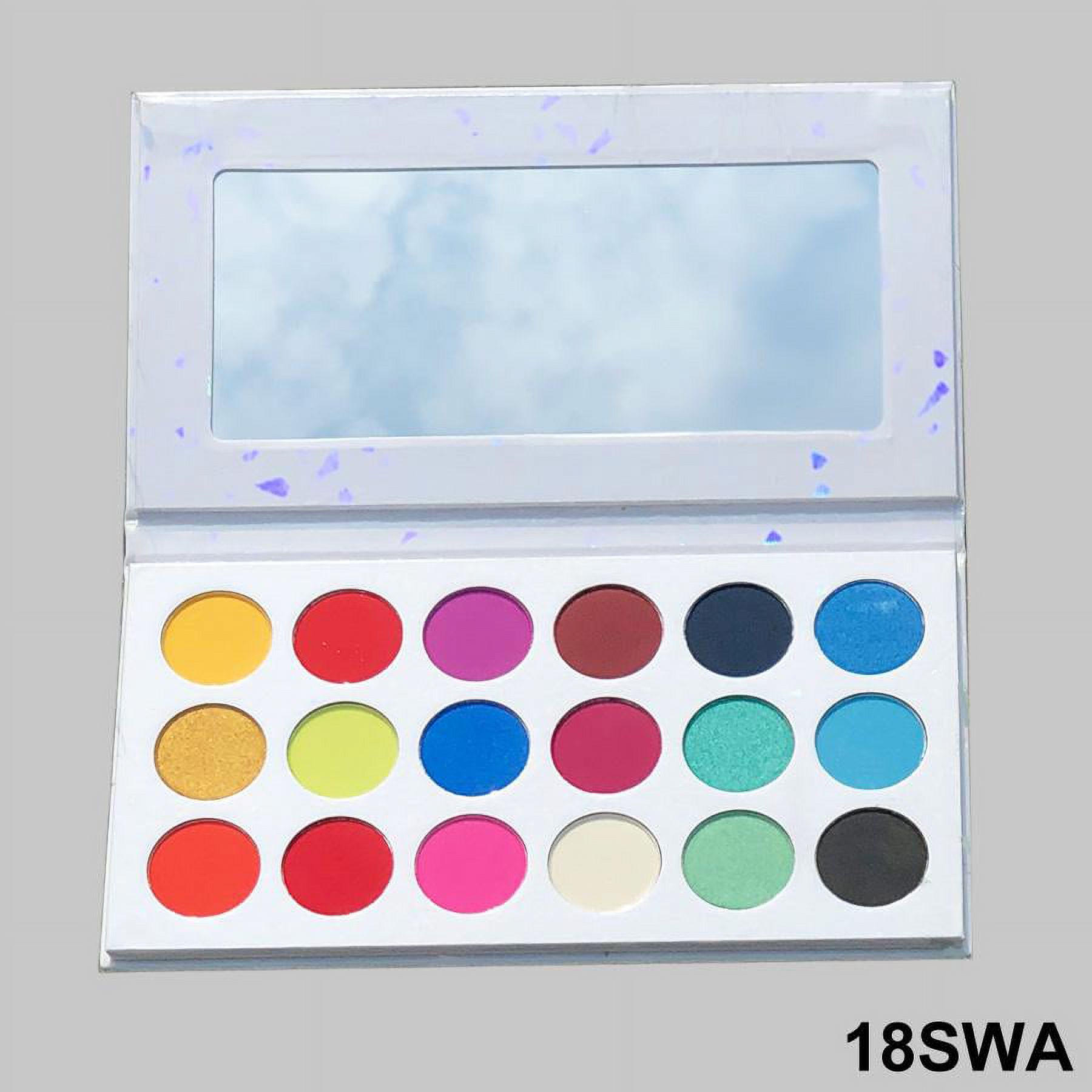 ELECOOL Eyeshadow Palette Colorful Shadows Pallet Glitter Highlighter ...